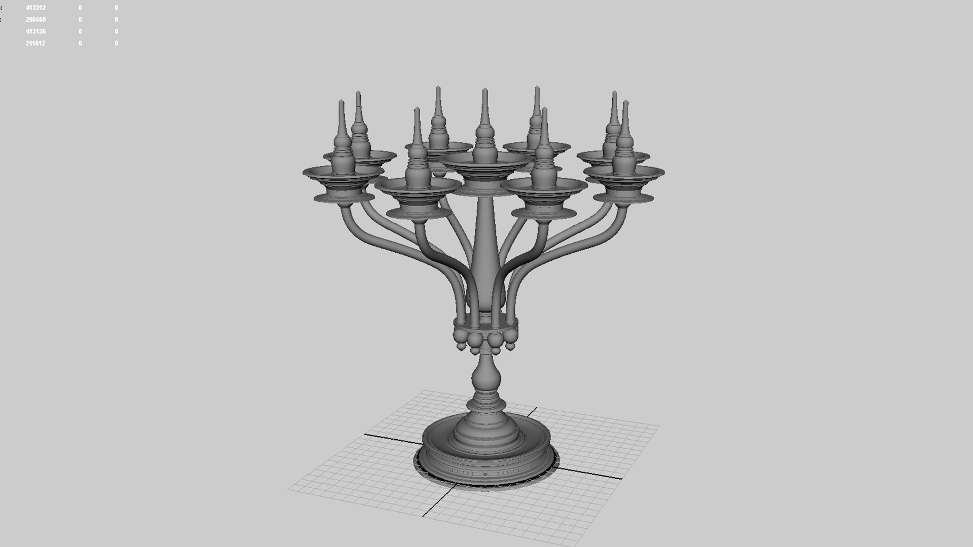 3D Oil Lamp Model - TurboSquid 1989637