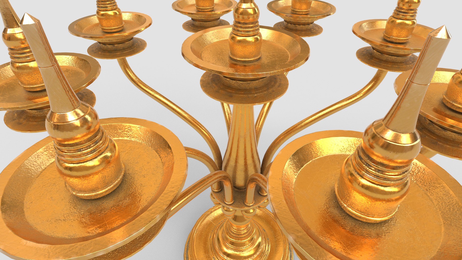 3D Oil Lamp Model - TurboSquid 1989637