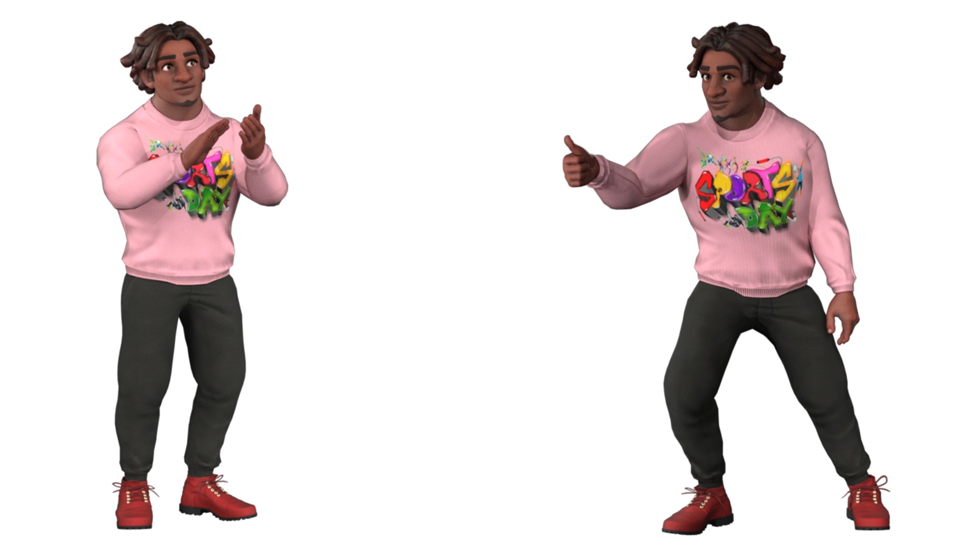 Cartoon 3D Rigged Man-Simo Character Model 3D Model - TurboSquid 2275612