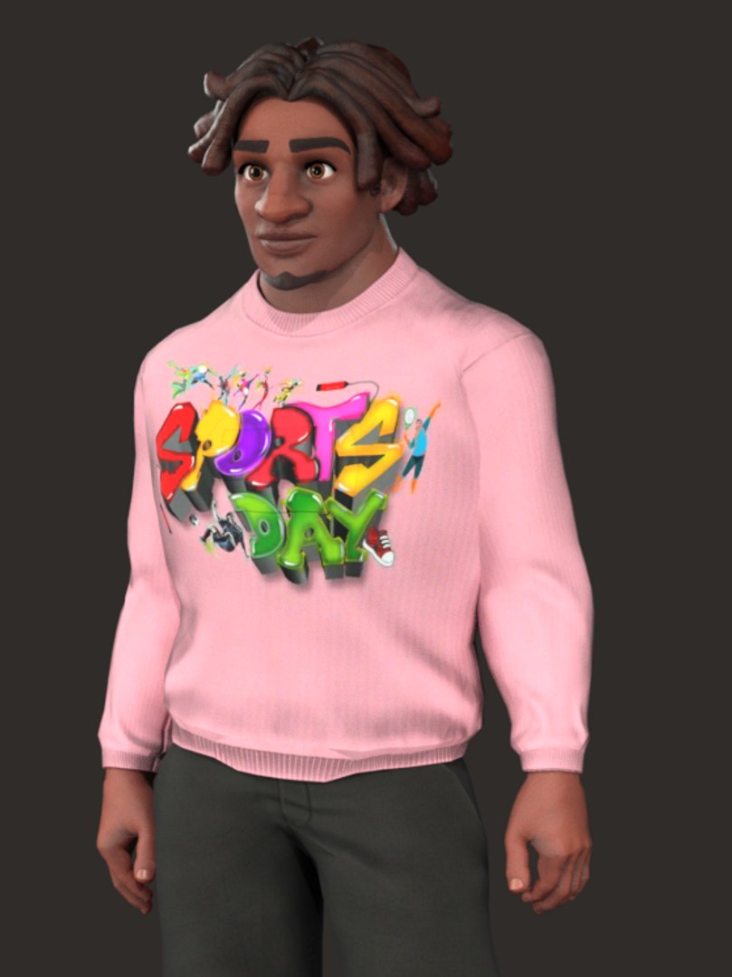 Cartoon 3D Rigged Man-Simo Character Model 3D Model - TurboSquid 2275612