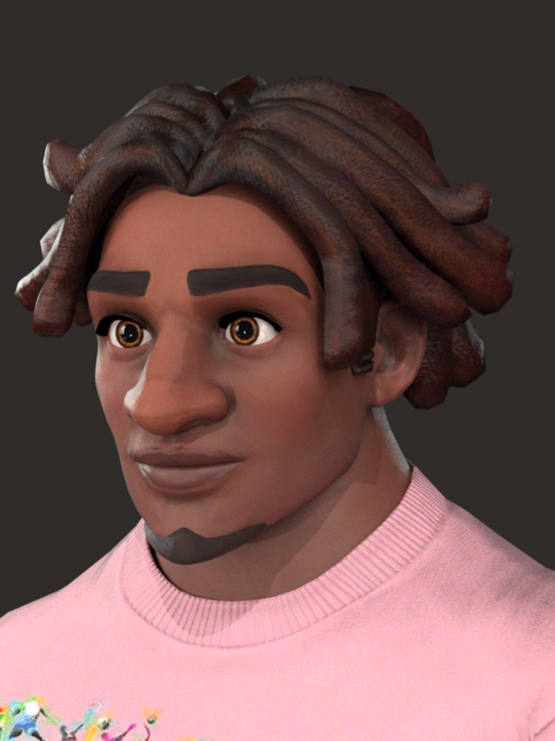 Cartoon 3D Rigged Man-Simo Character Model 3D Model - TurboSquid 2275612