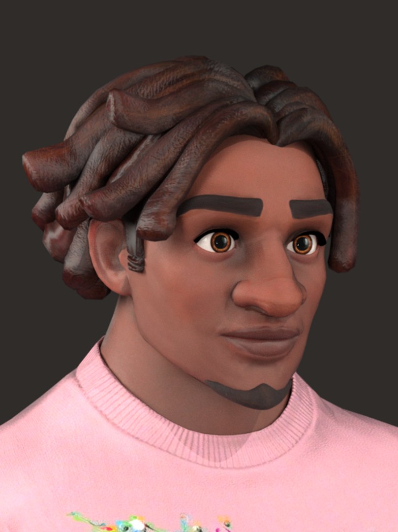 Cartoon 3D Rigged Man-Simo Character Model 3D Model - TurboSquid 2275612