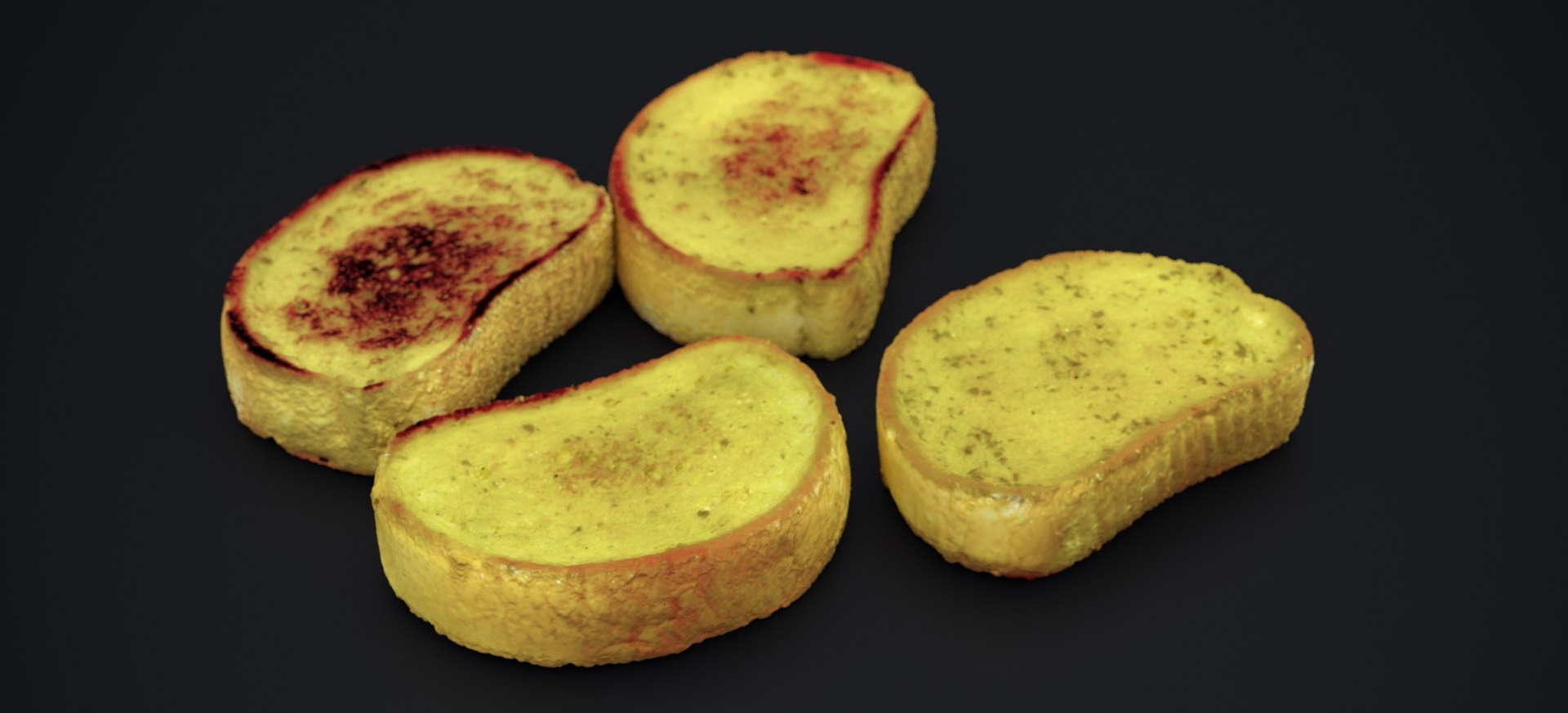 3D ITALIAN GARLIC BREAD 2024 Model - TurboSquid 2319707