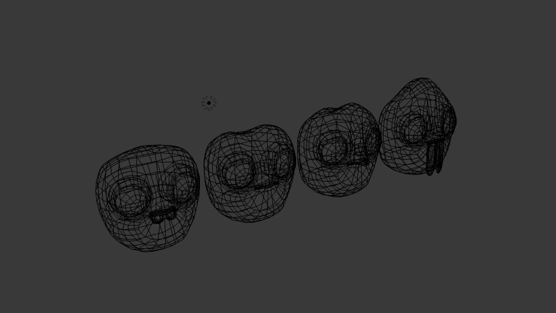 Blob face 3D model - TurboSquid 1288455