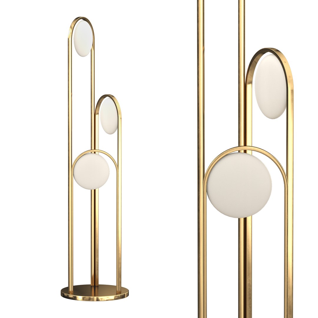 3D ELLIPSE FLOOR LIGHT - TurboSquid 2188533