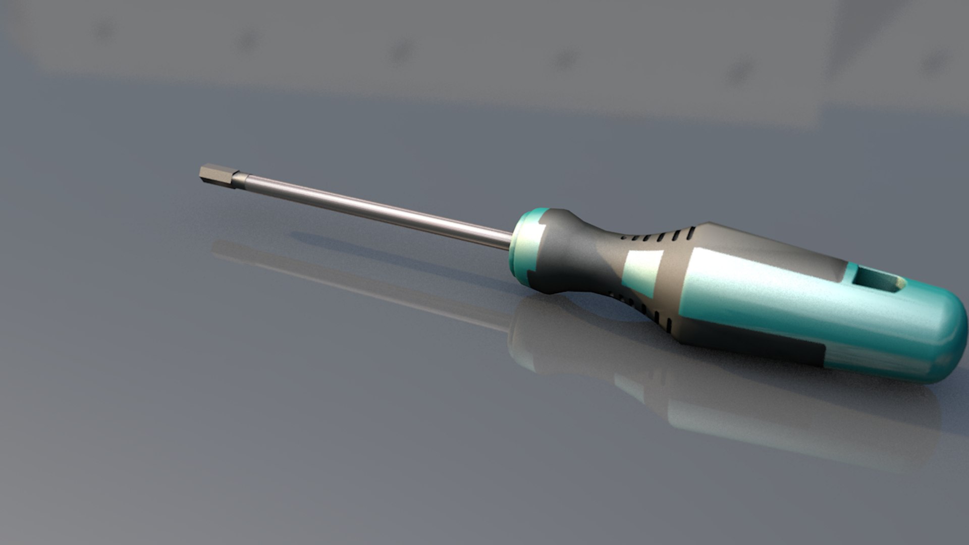 Square head screwdriver 3D model - TurboSquid 1476899