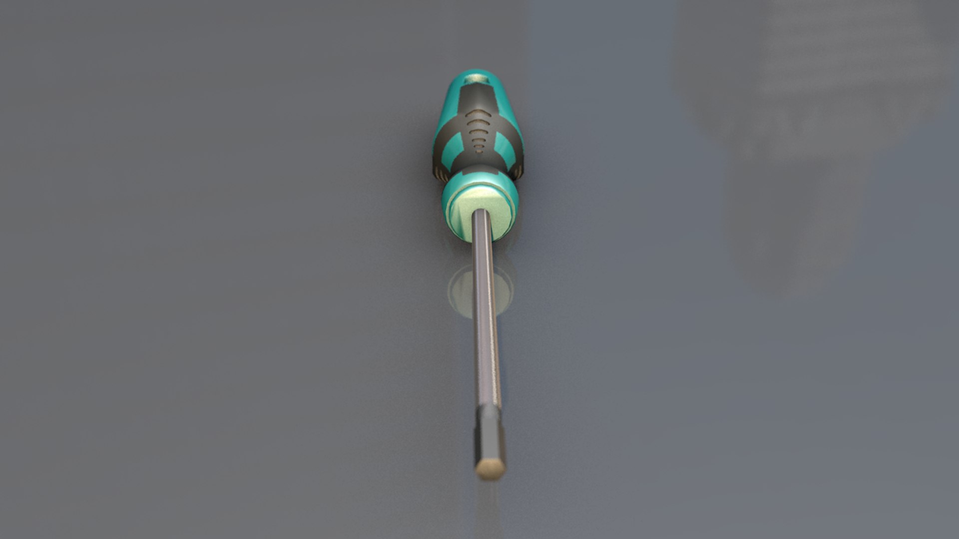 Square head screwdriver 3D model - TurboSquid 1476899