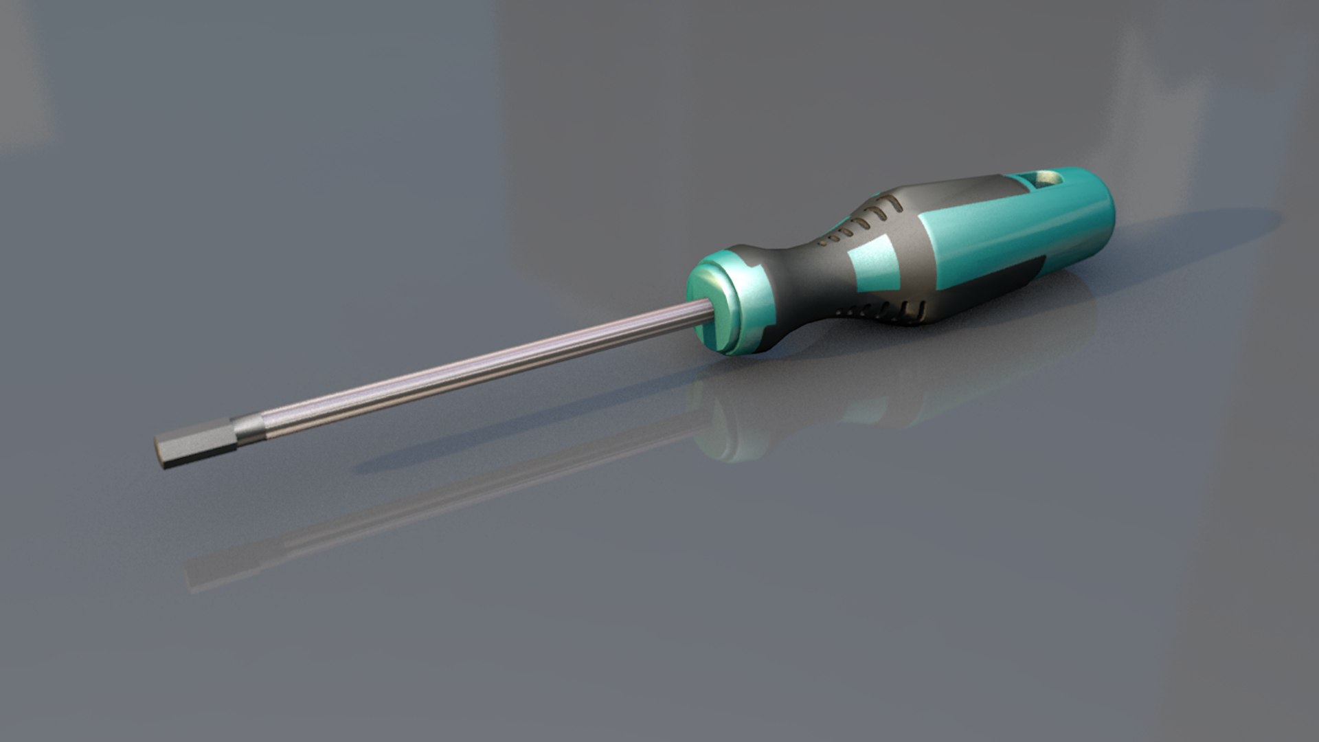 Square head screwdriver 3D model - TurboSquid 1476899