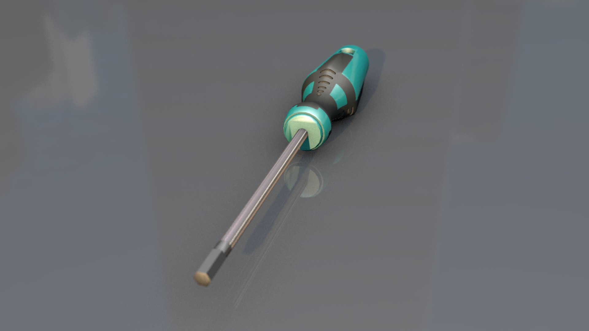 Square head screwdriver 3D model - TurboSquid 1476899