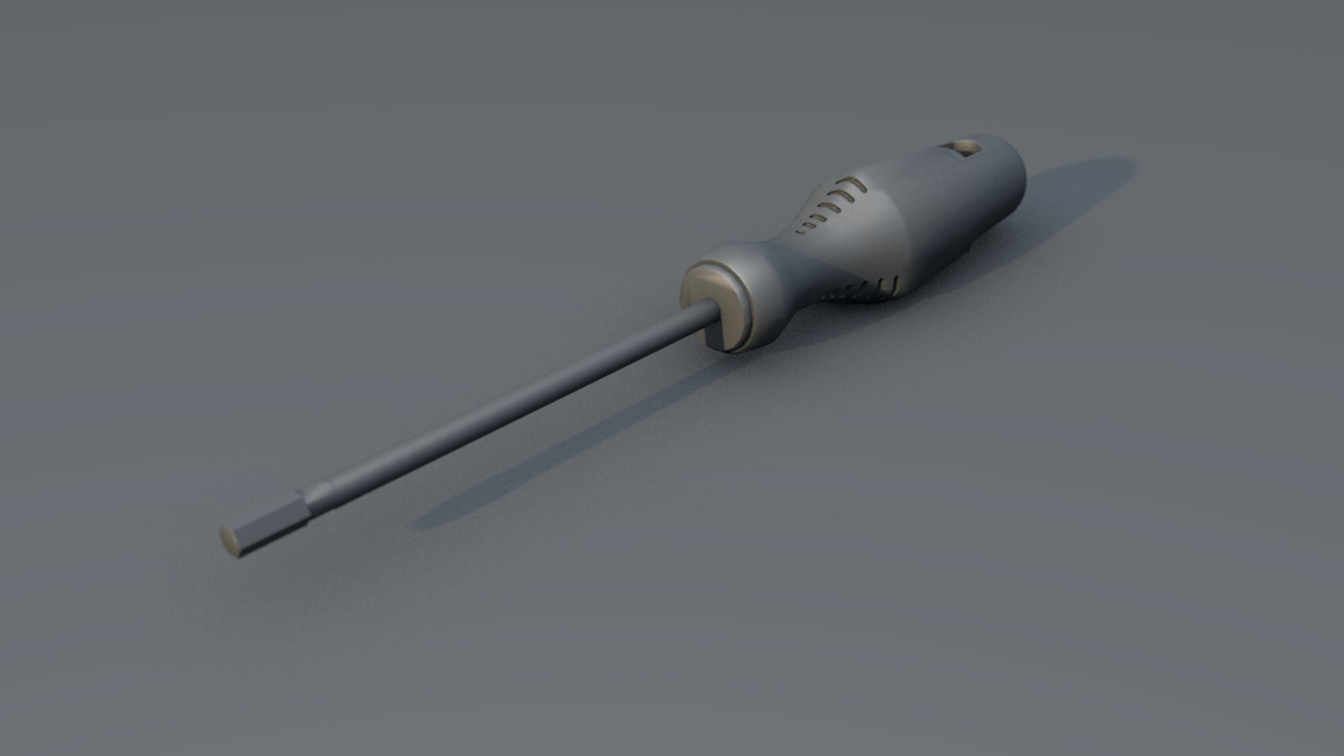Square head screwdriver 3D model - TurboSquid 1476899