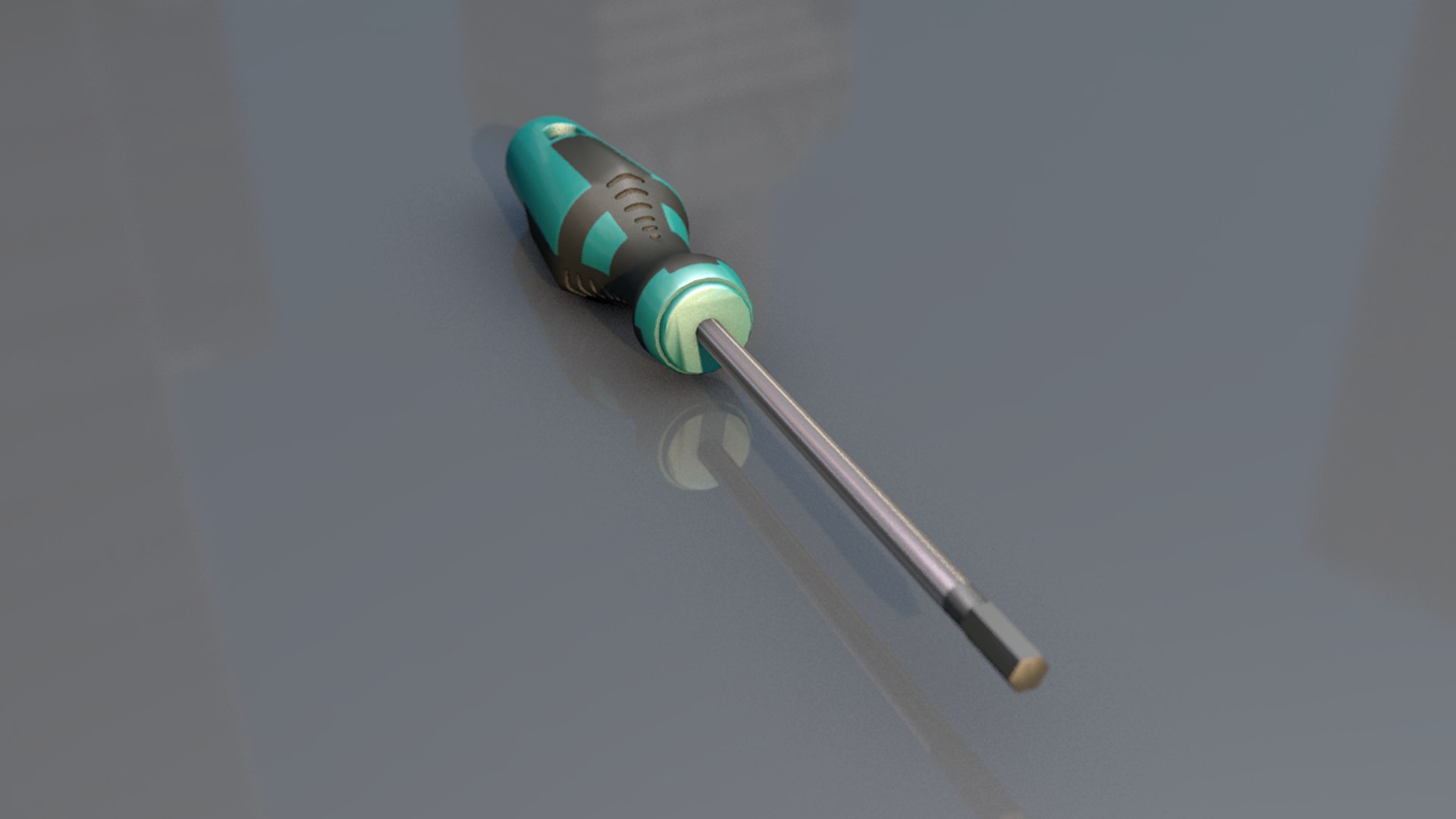 Square head screwdriver 3D model - TurboSquid 1476899