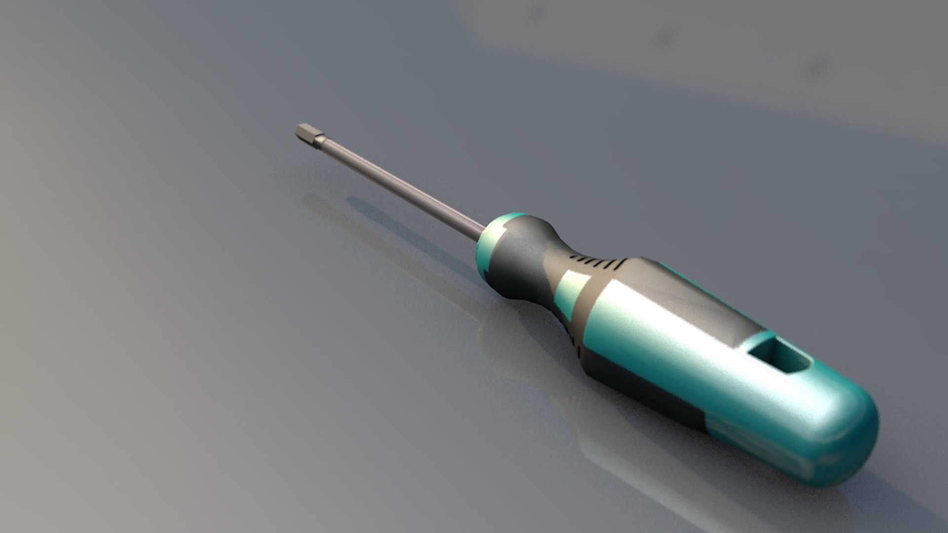 Square head screwdriver 3D model - TurboSquid 1476899