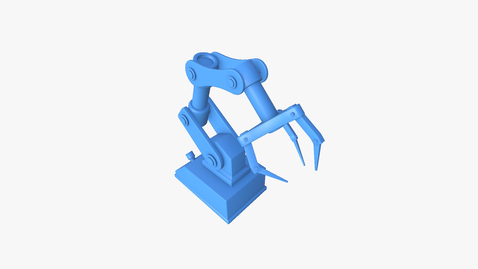 3D Robotic Hand A09 Destroyed - Machinery Industrial Design ...