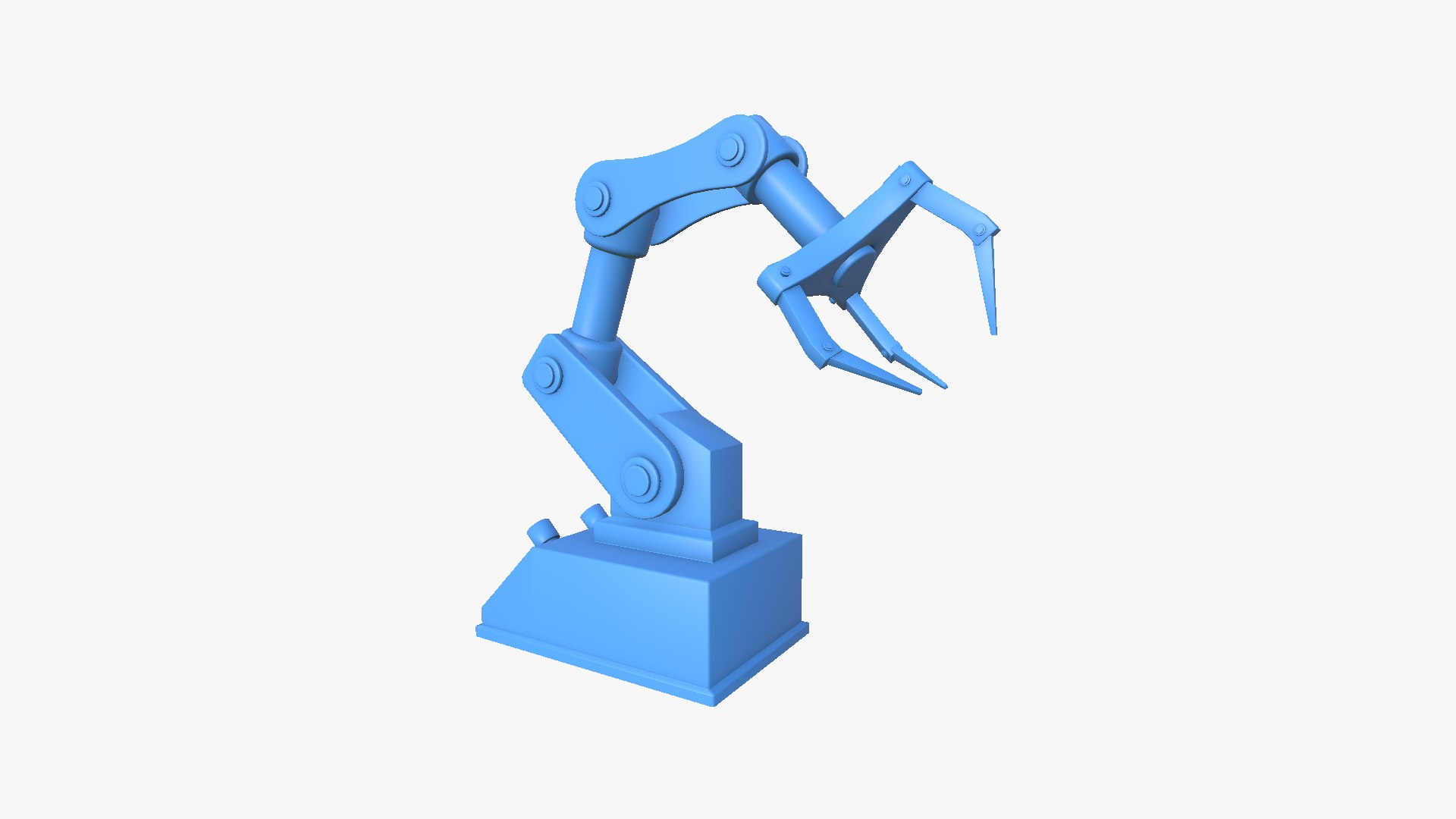 3D Robotic Hand A09 Destroyed - Machinery Industrial Design ...