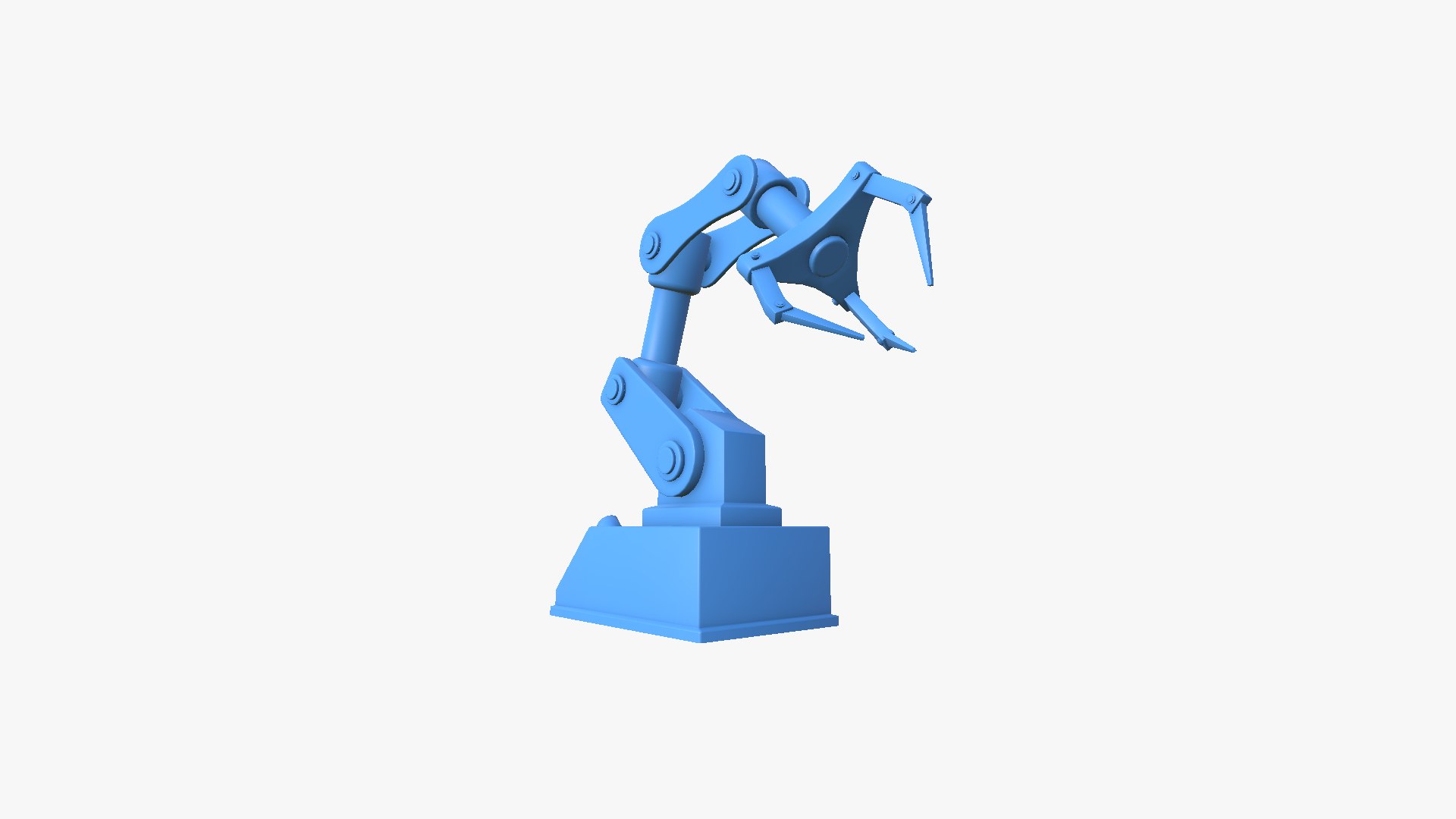 3D Robotic Hand A09 Destroyed - Machinery Industrial Design ...