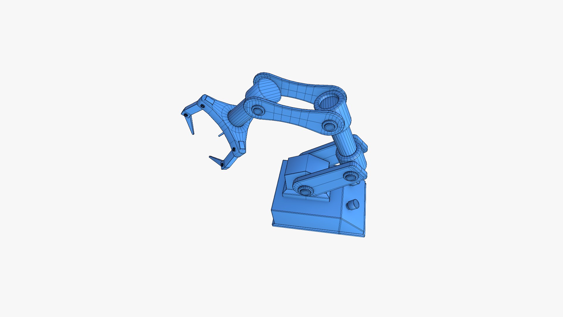 3D Robotic Hand A09 Destroyed - Machinery Industrial Design ...