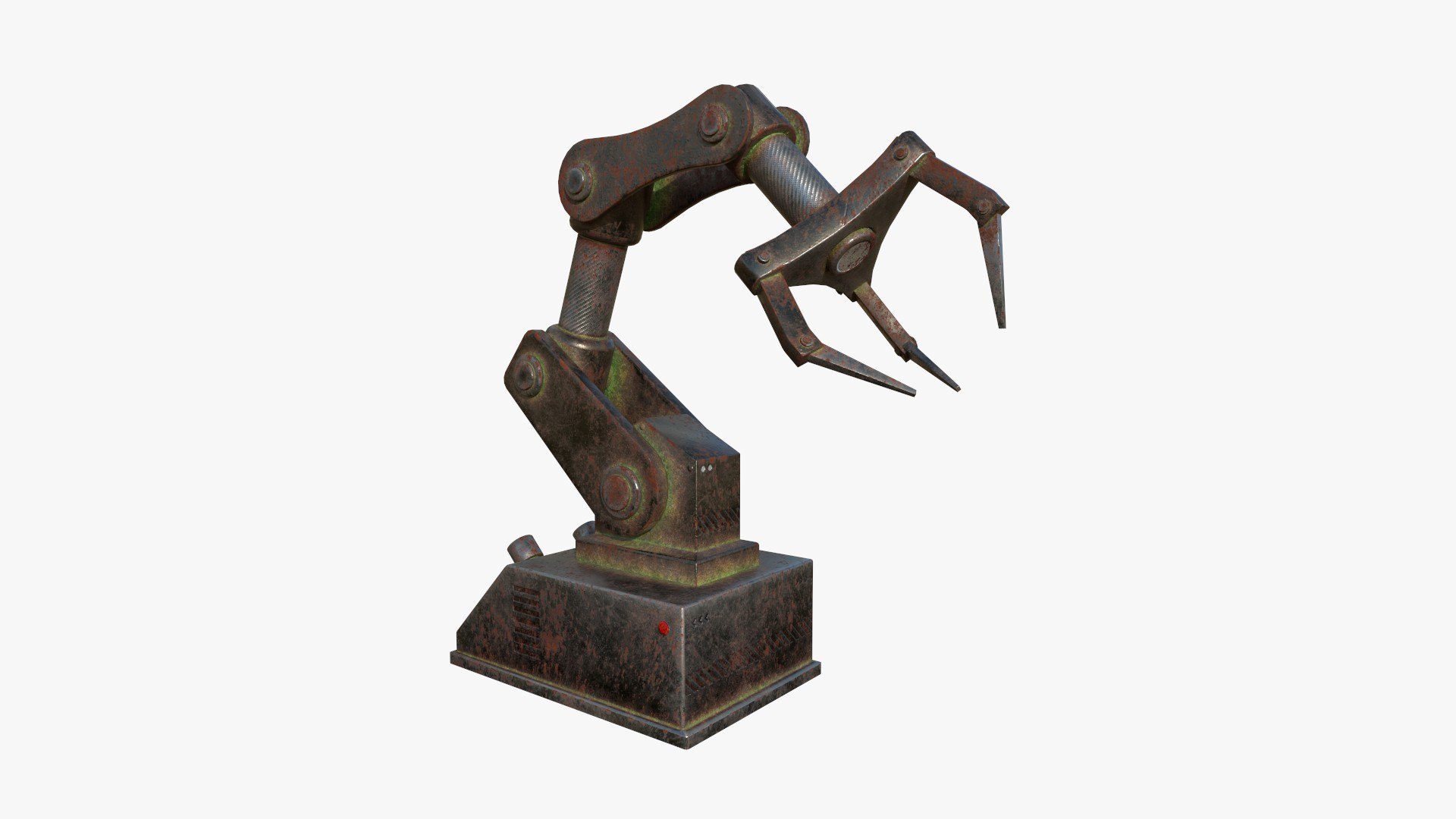 3D Robotic Hand A09 Destroyed - Machinery Industrial Design ...