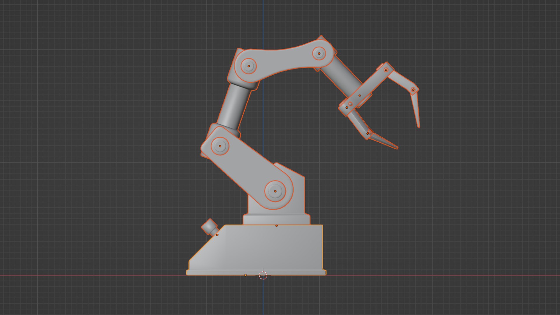 3D Robotic Hand A09 Destroyed - Machinery Industrial Design ...
