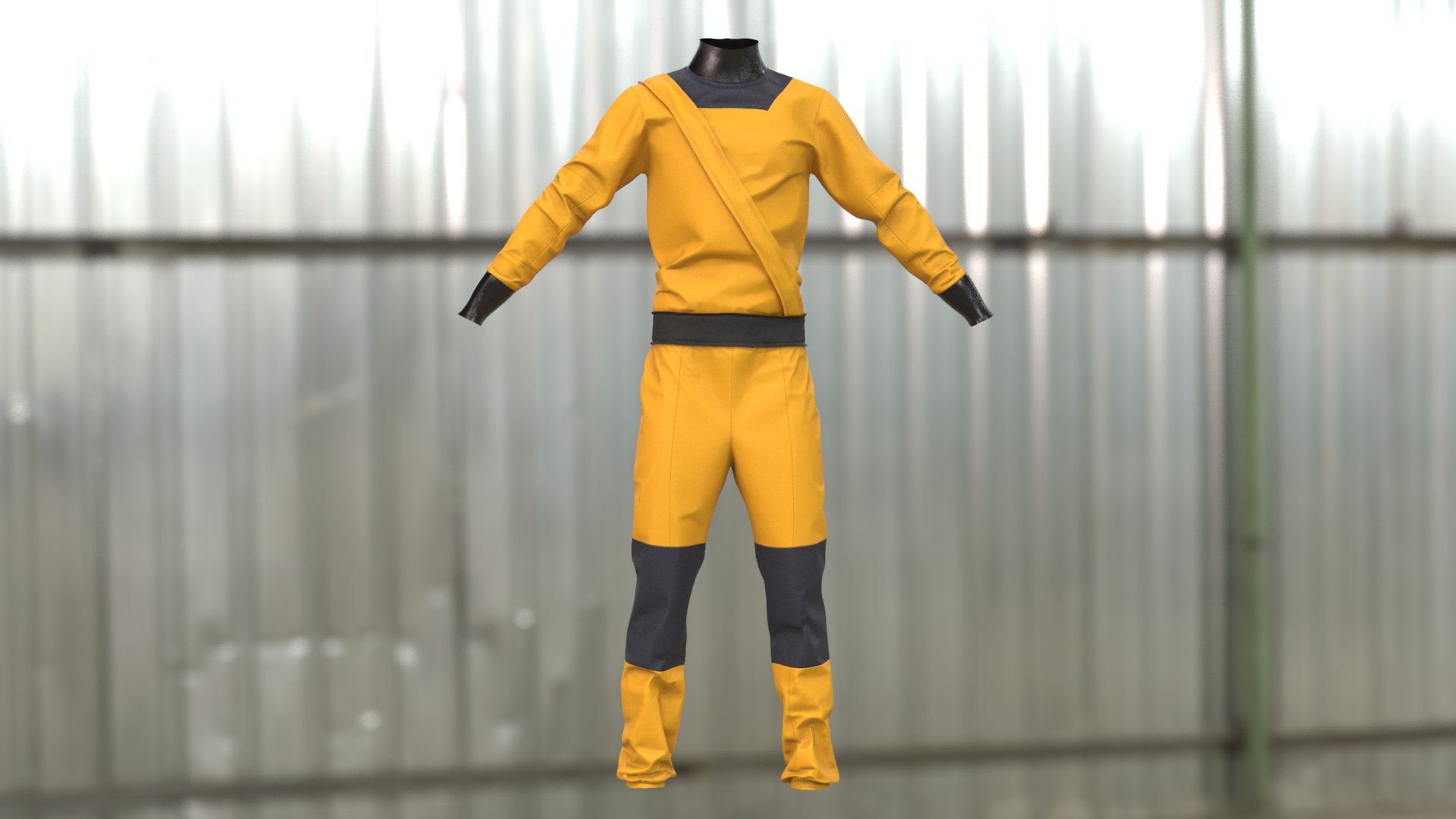 3D Dry Suit 3 Model - TurboSquid 2017903