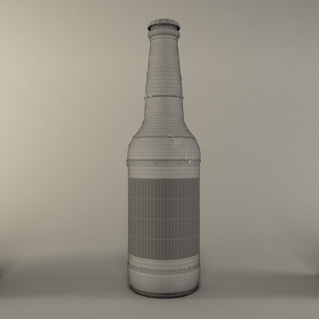 Beer Bottle Preset 3D Model - TurboSquid 1183637