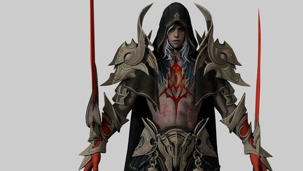 3D fantasy lightning weapon set - TurboSquid 1320052