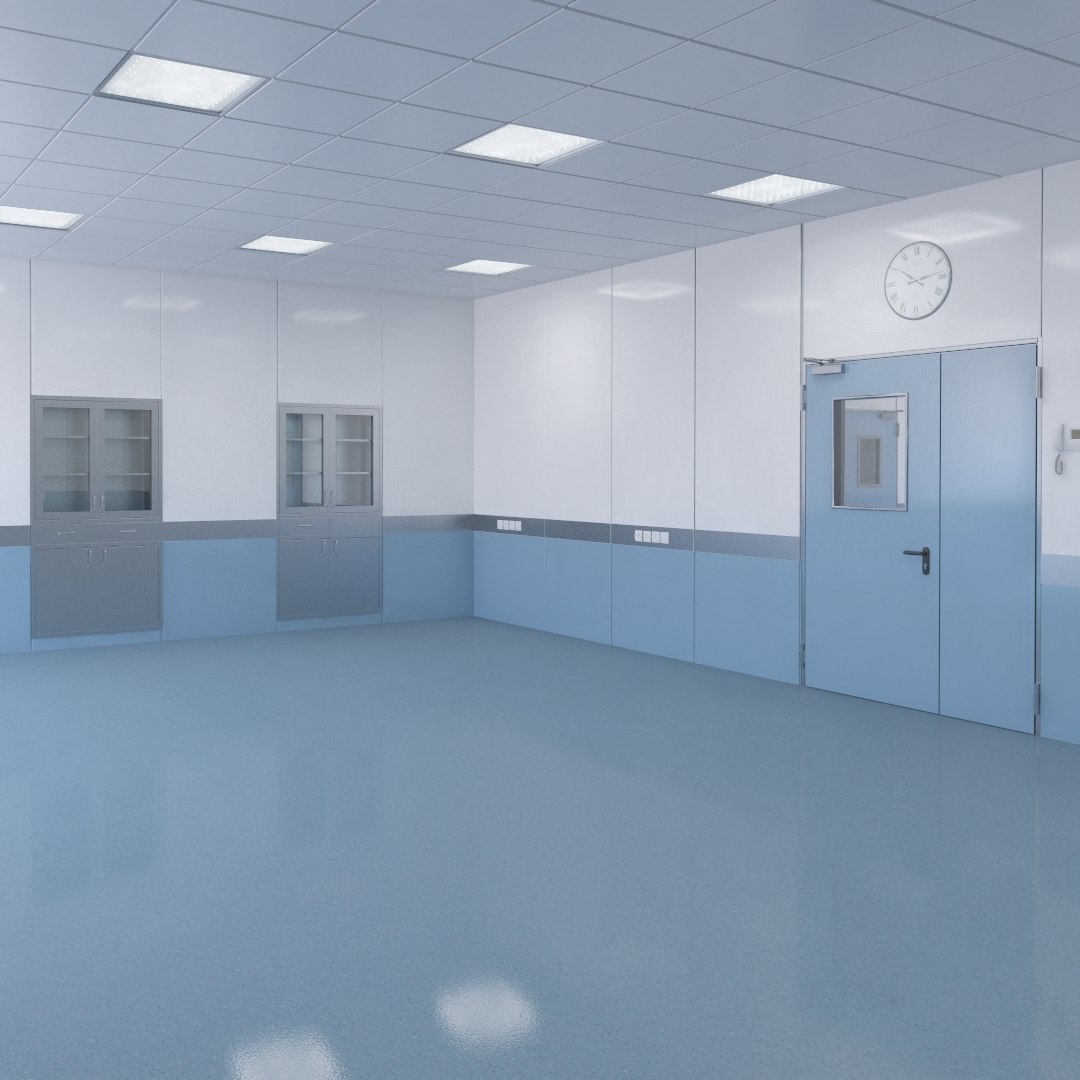 3D Model Base Medical Or Laboratory Interior 6 - TurboSquid 2012188