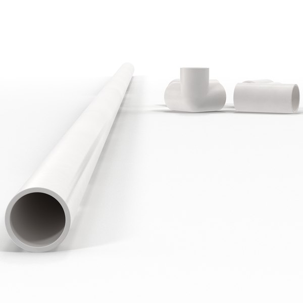 pvc pipes fitting 2 3d model