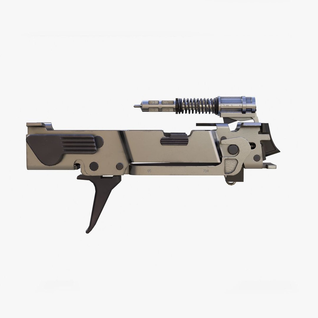 Sig Sauer P320 Fire-control Assembly Low Poly model - TurboSquid 2055514
