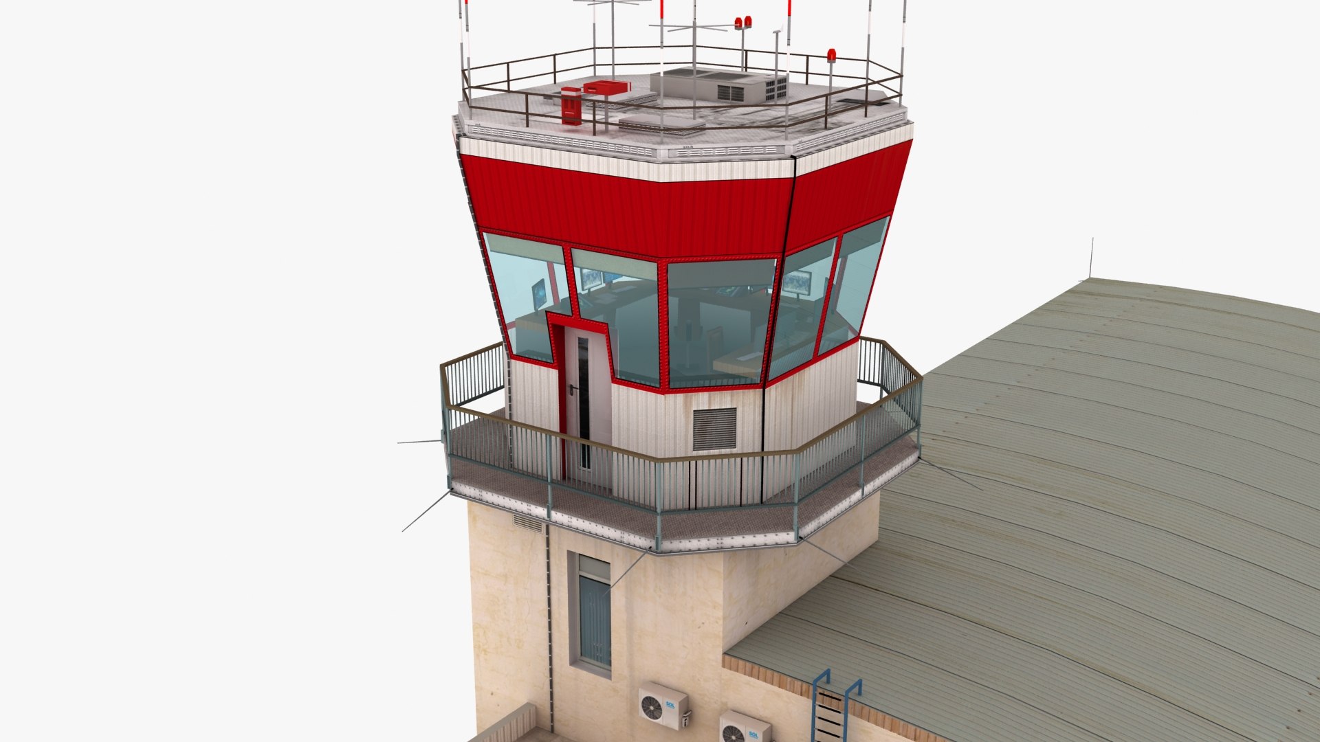 3D Airport Terminal Model - TurboSquid 1946304