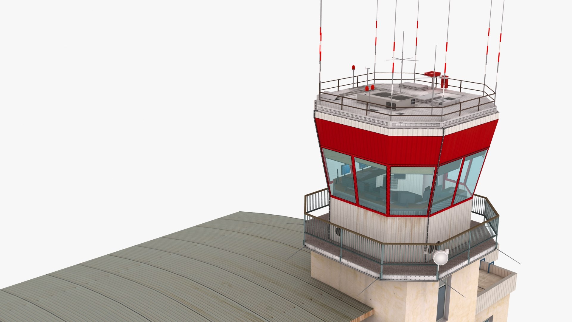 3D Airport Terminal Model - TurboSquid 1946304