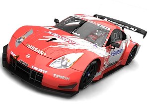 3d model nissan 350z calsonic jgtc