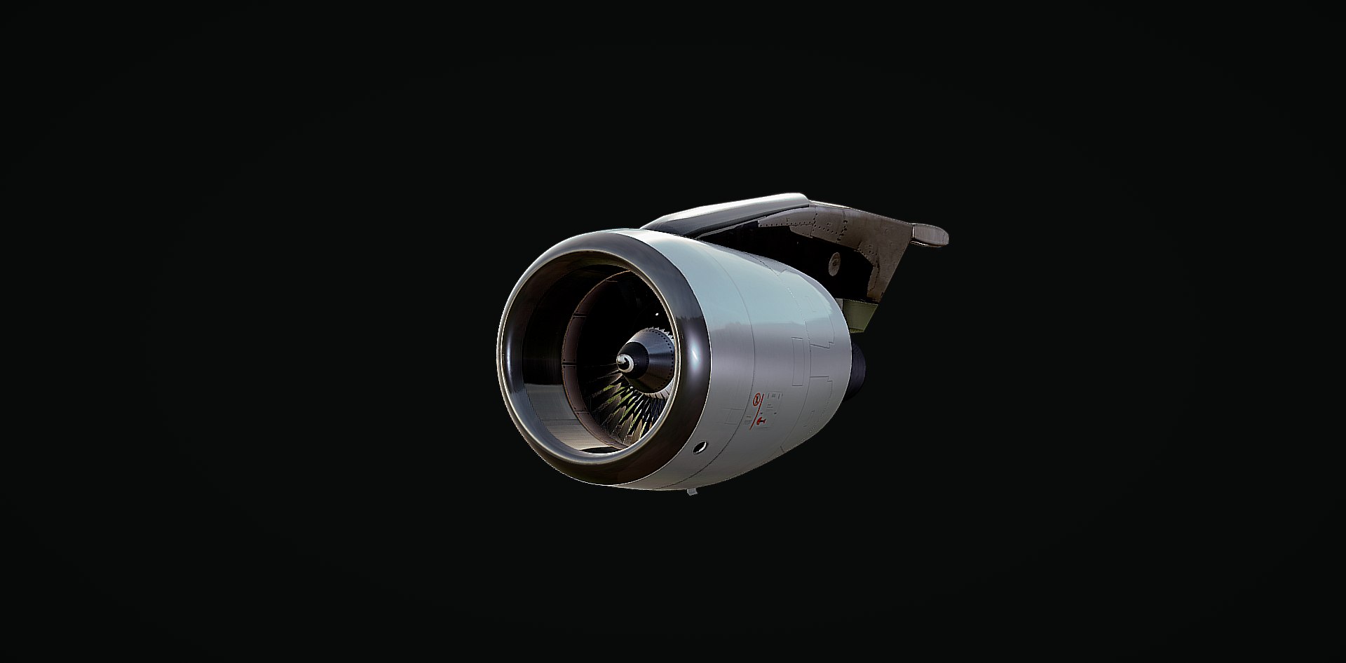 3D Model Airbus A320 Engine - TurboSquid 1544992