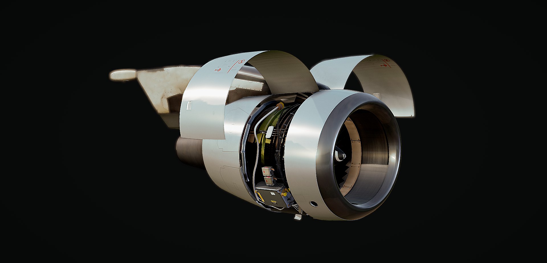 3D Model Airbus A320 Engine - TurboSquid 1544992