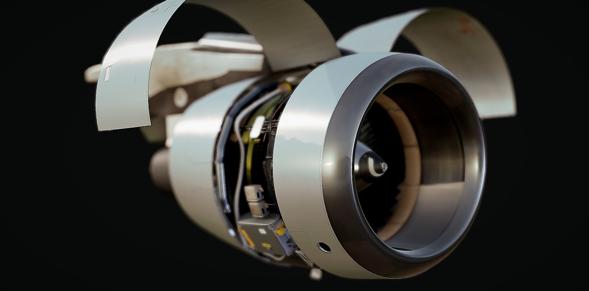 3D Model Airbus A320 Engine - TurboSquid 1544992