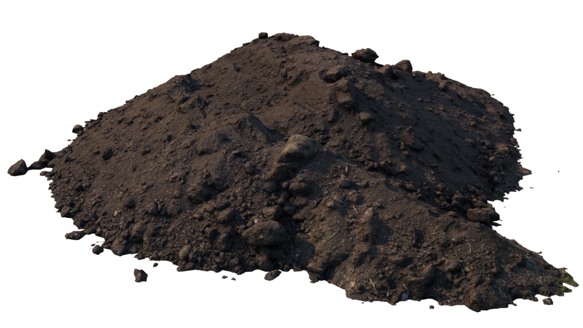 Heaps Of Black Earth 3D - TurboSquid 1919469