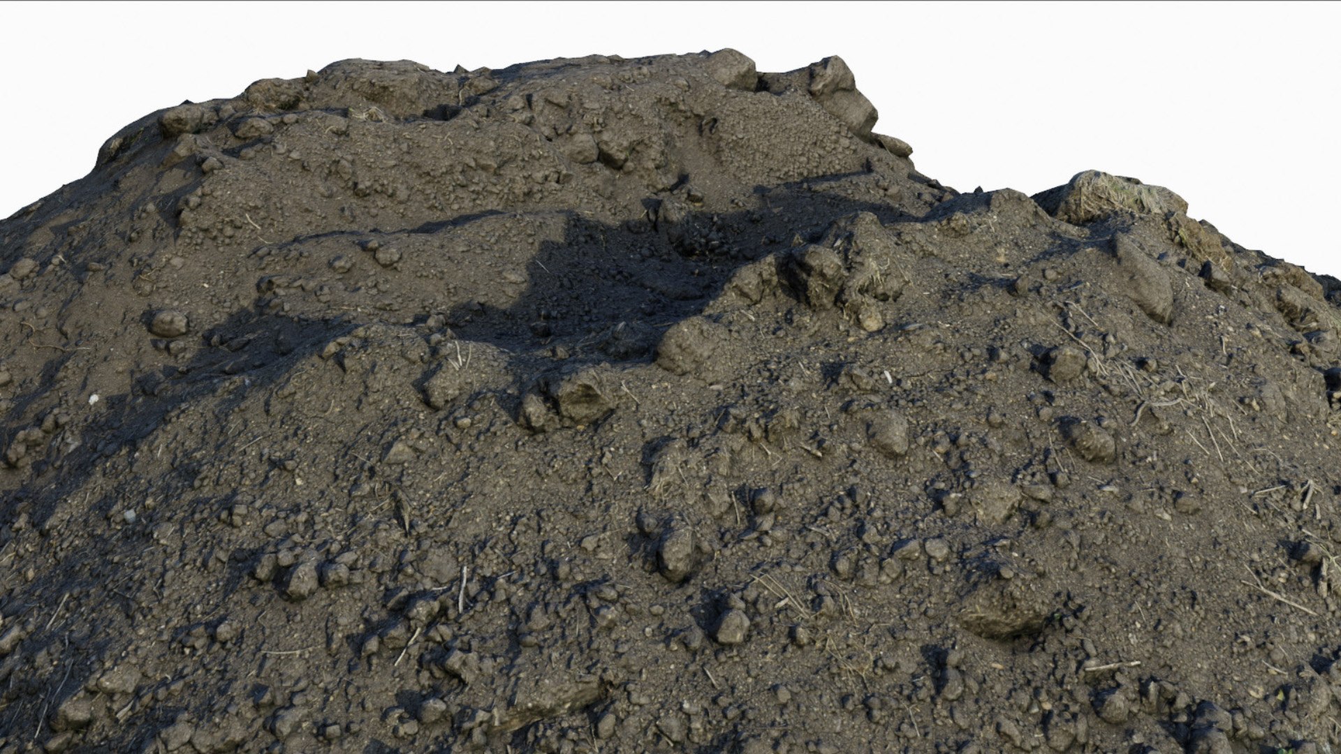 Heaps Of Black Earth 3D - TurboSquid 1919469