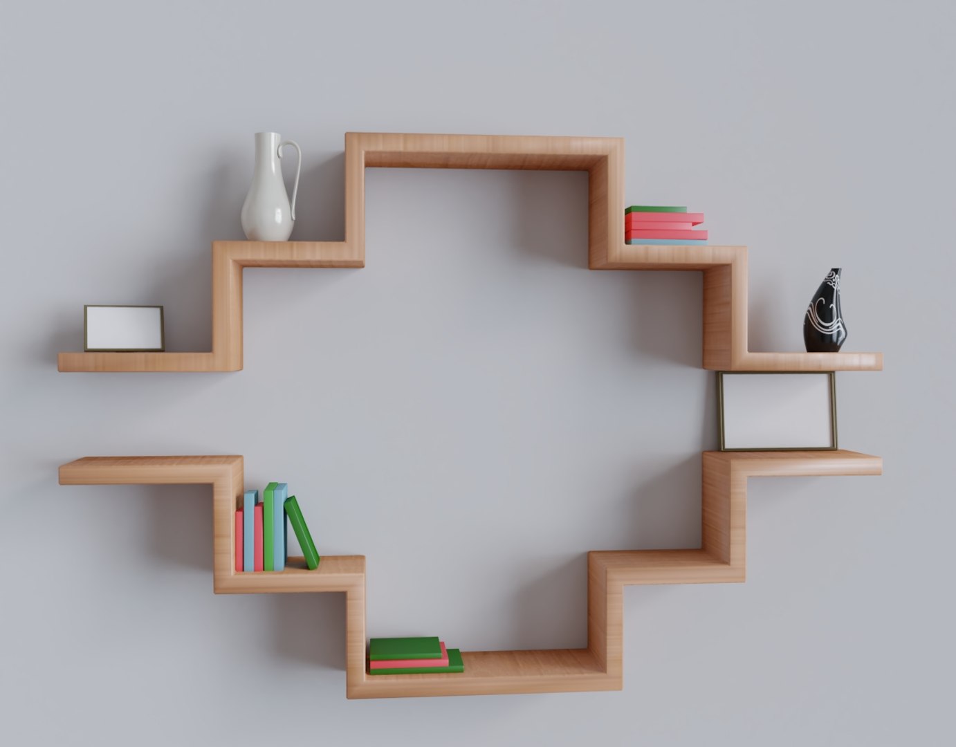 3D model wall shelf - TurboSquid 1264640