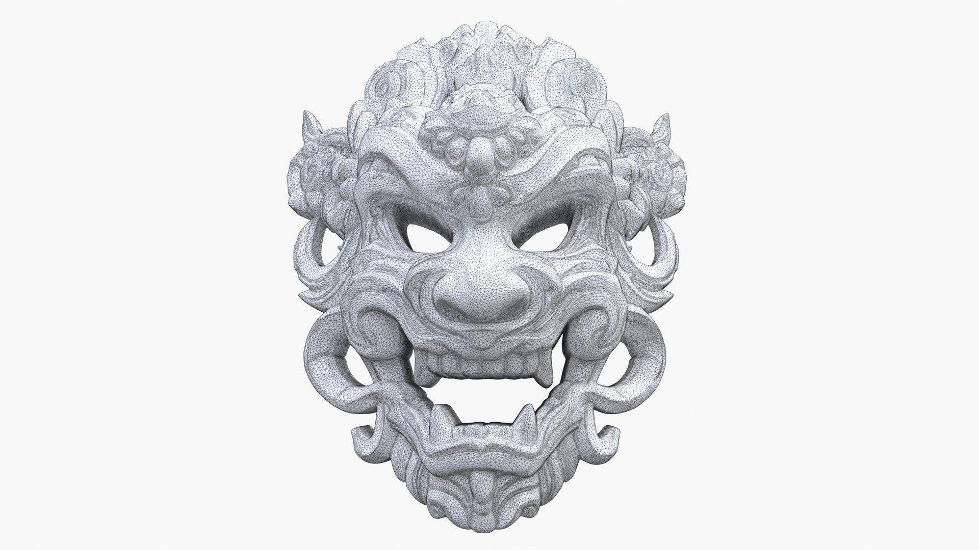 Collection 4 Indonesian Masks 3D Model - TurboSquid 2201812