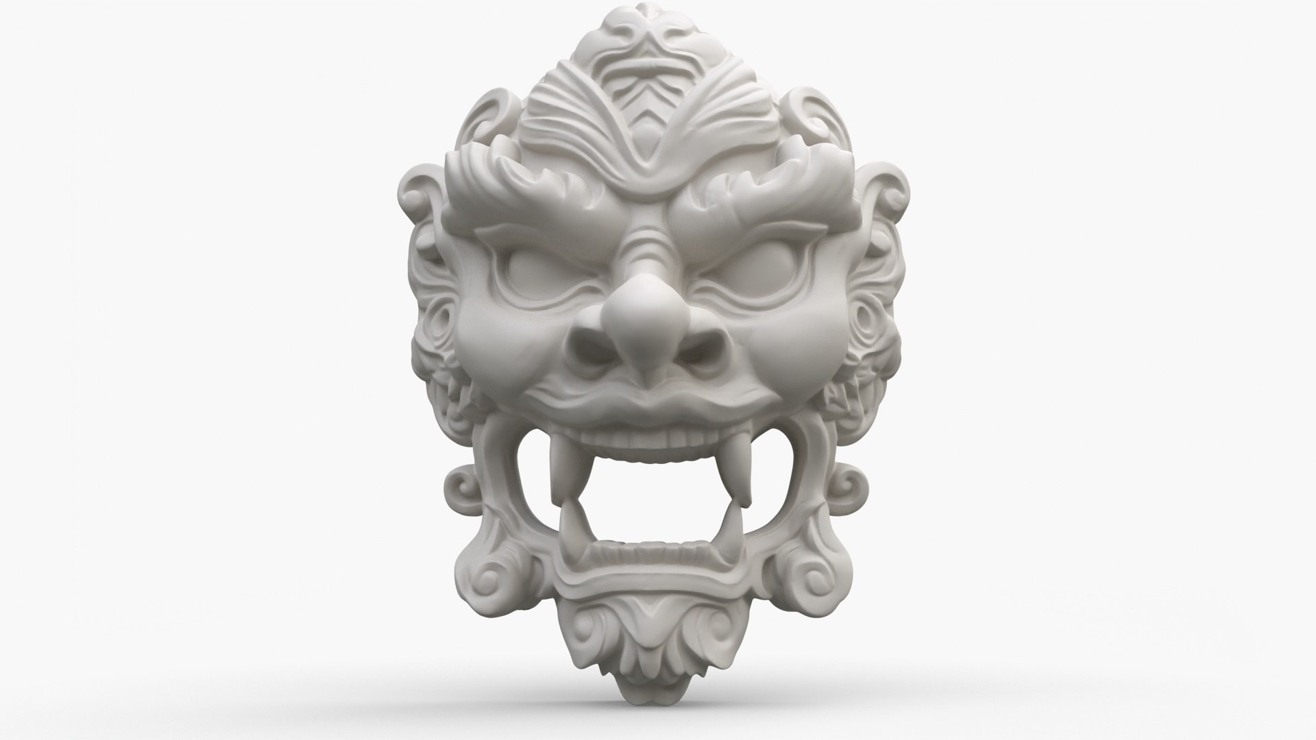 Collection 4 Indonesian Masks 3D Model - TurboSquid 2201812