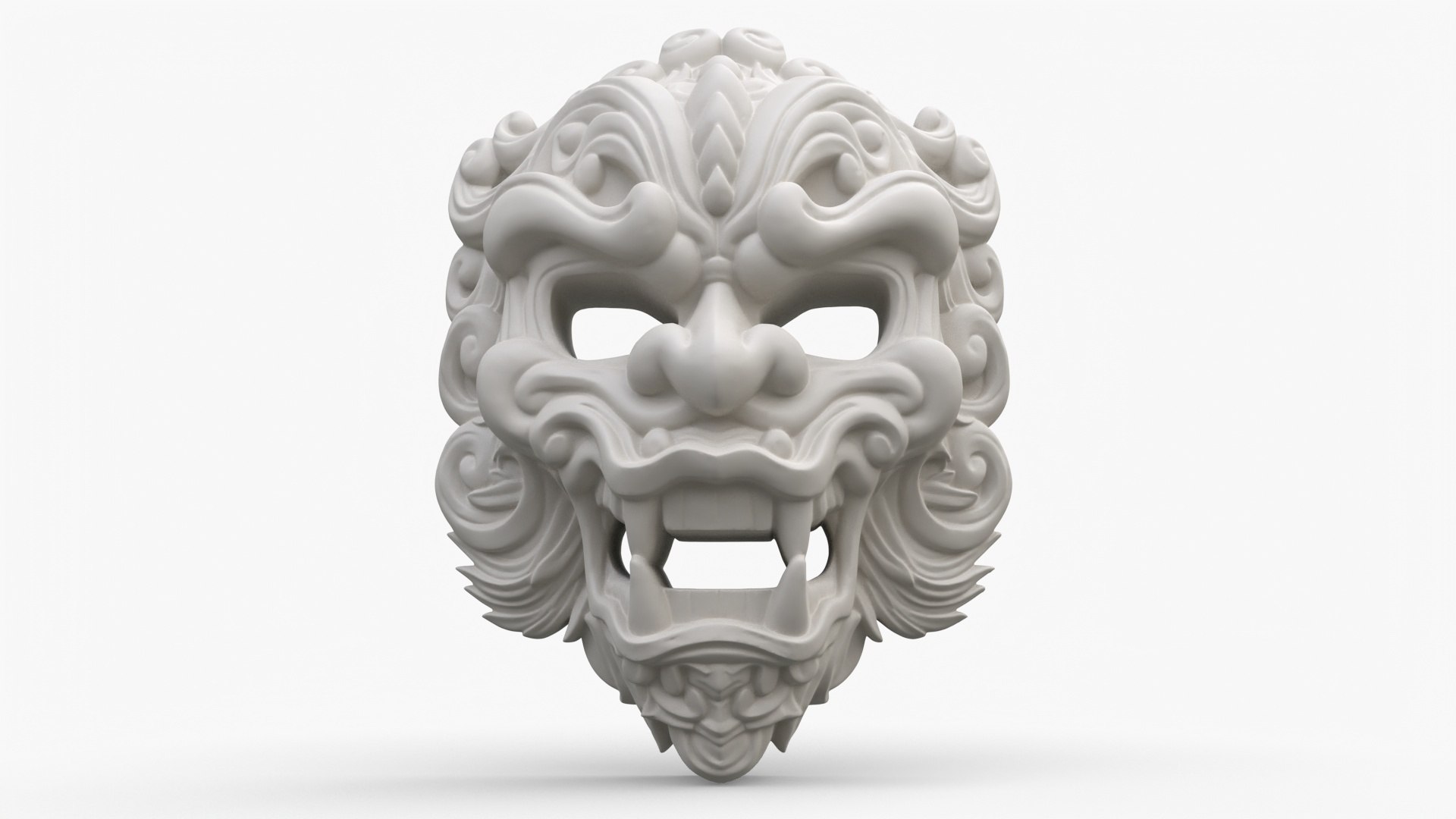 Collection 4 Indonesian Masks 3D Model - TurboSquid 2201812