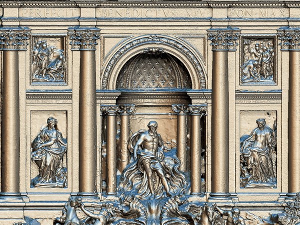 3D Fountain Di Trevi - TurboSquid 1755689