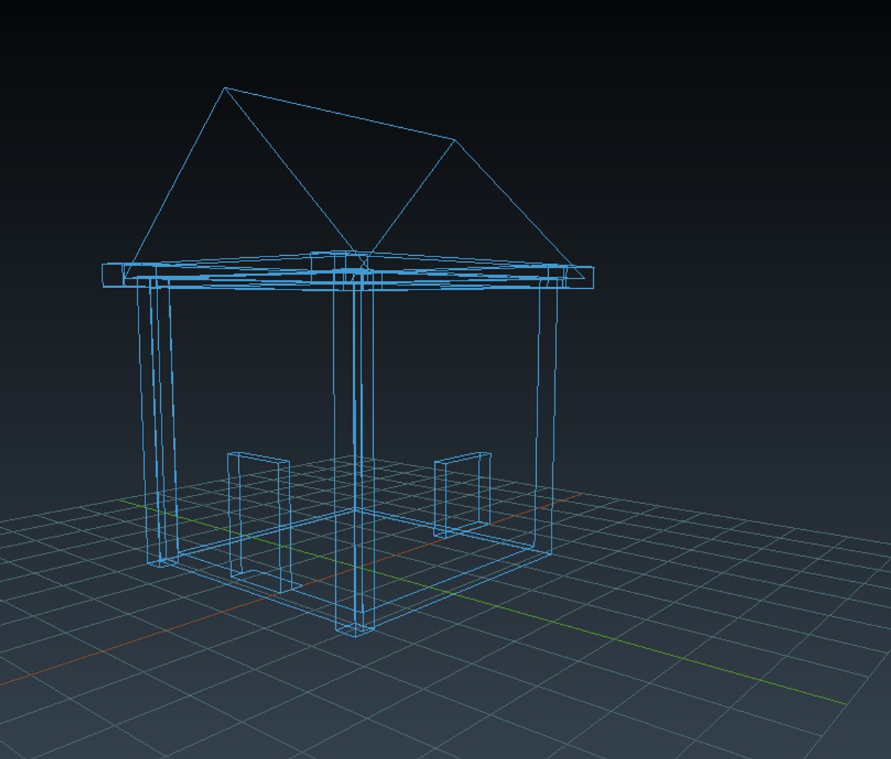 Small House 3d Obj