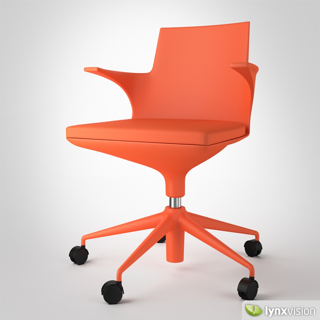 Spoon Chair Kartell 3d Max