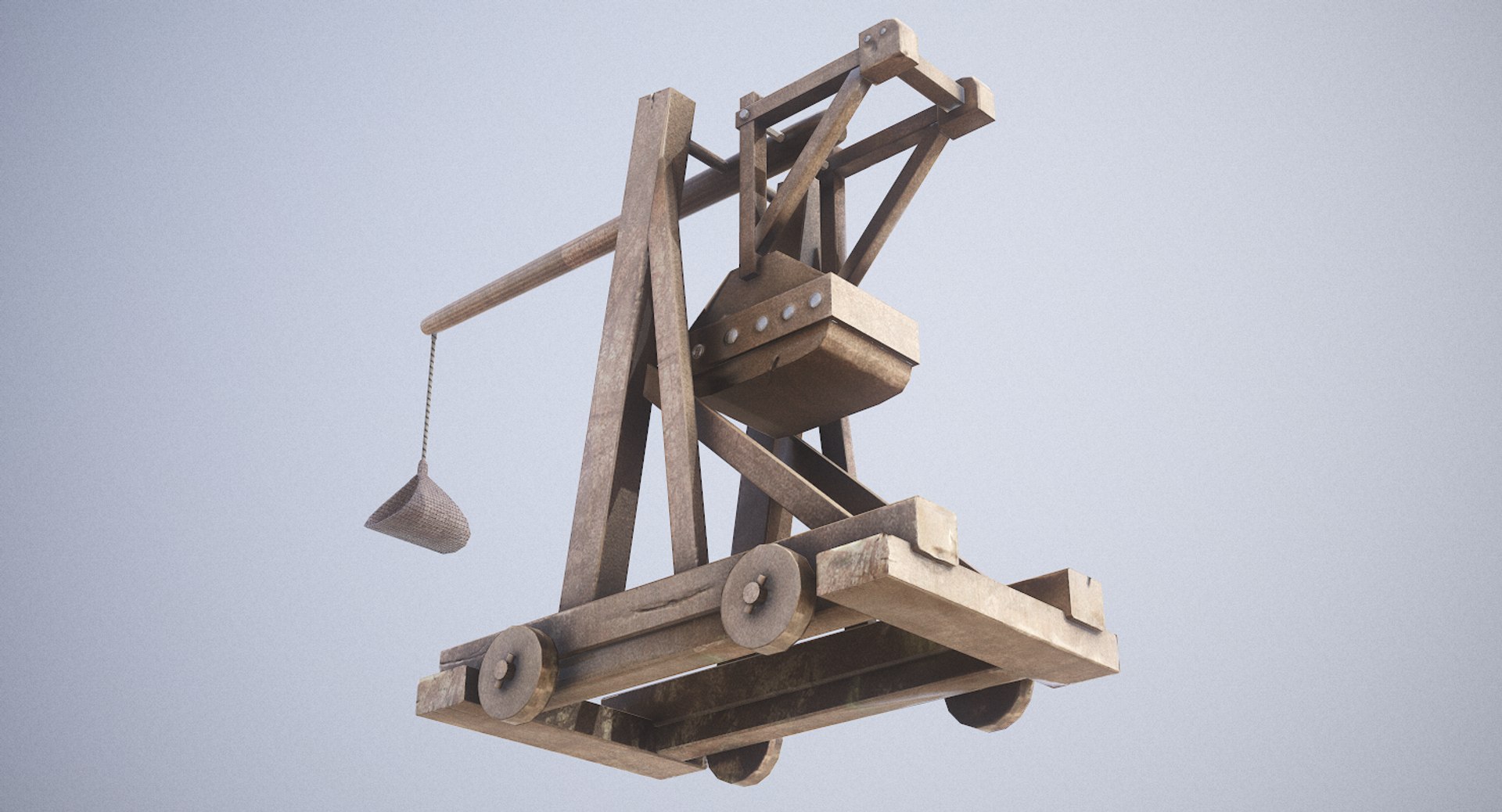 3d trebuchet model