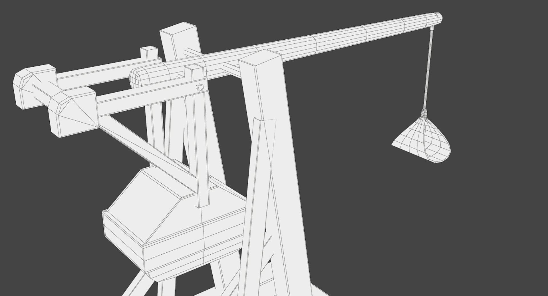 3d trebuchet model