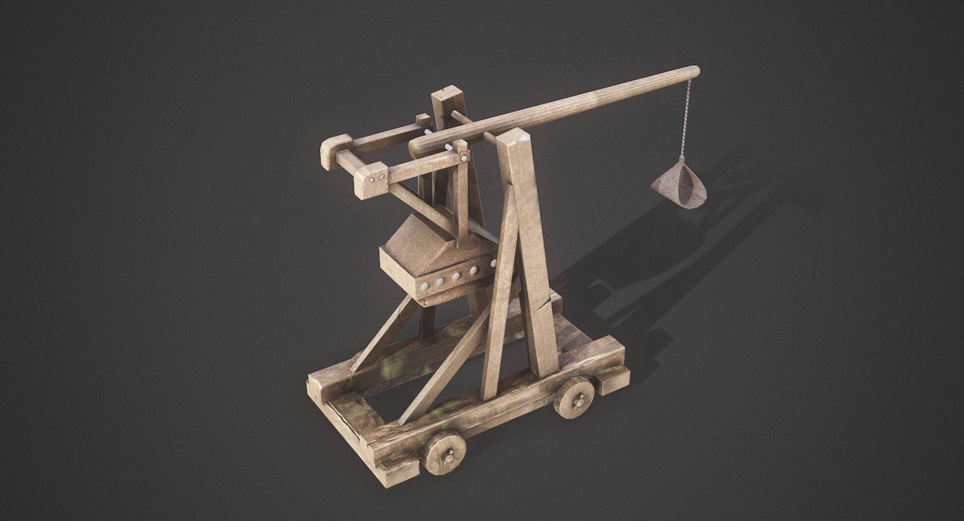 3d trebuchet model