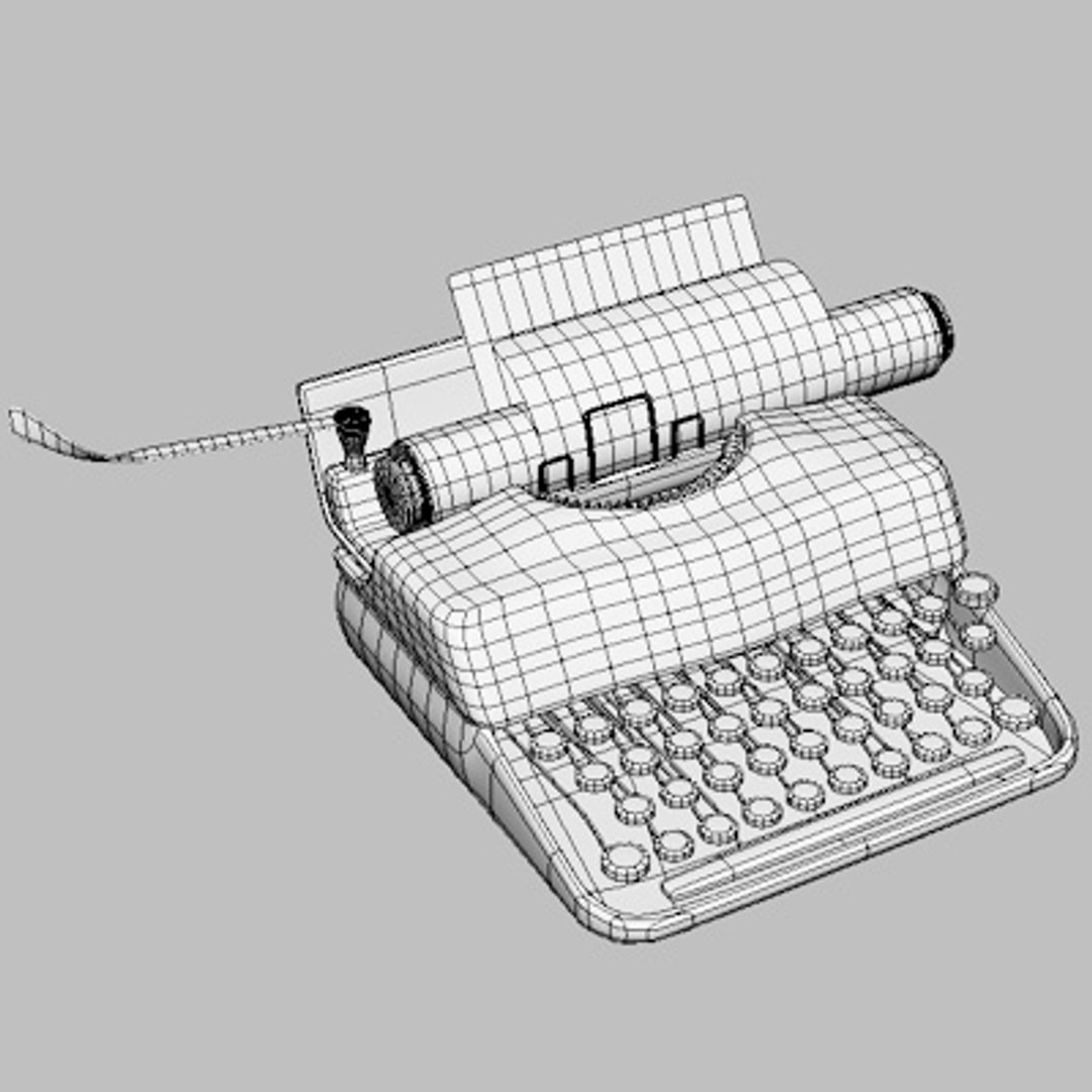 Obj Typewriter