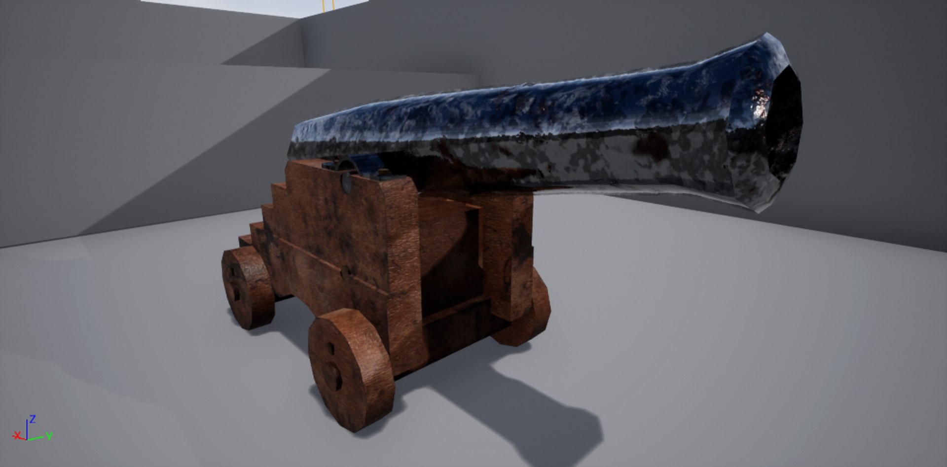 Cannon Metal 3D Model - TurboSquid 1219480