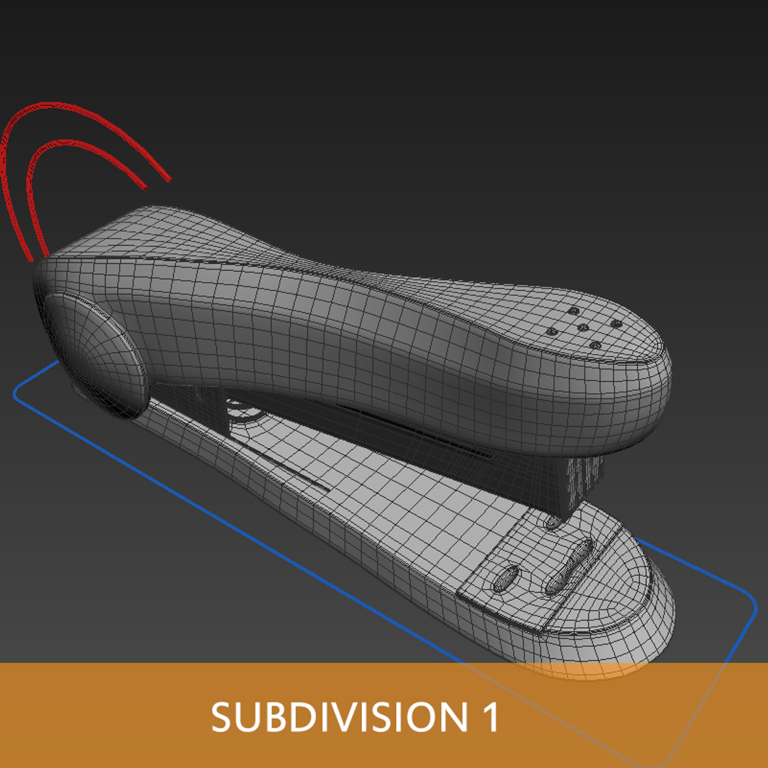 3D stapler staple - TurboSquid 1186824