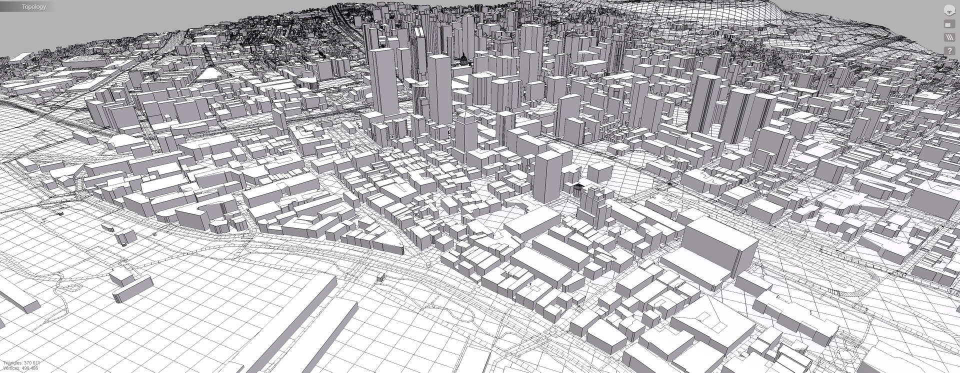 3D Model Cityscape Montreal Canada - TurboSquid 2033201
